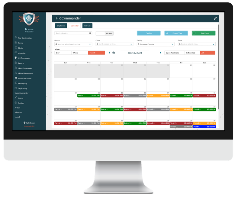 Security Workforce Management with HR Commander | CSA360 Software